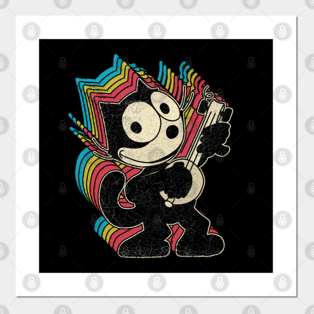 Felix The Cat Vintage Felix The Cat Posters And Art Prints Teepublic